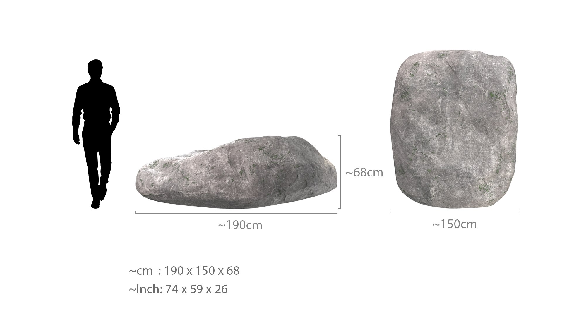 3D Boulder Pbr Games Model - TurboSquid 1246505