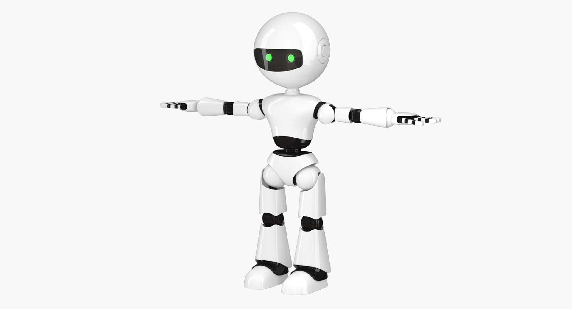 3D Modern Robot Rigged Modo Model - TurboSquid 1511668