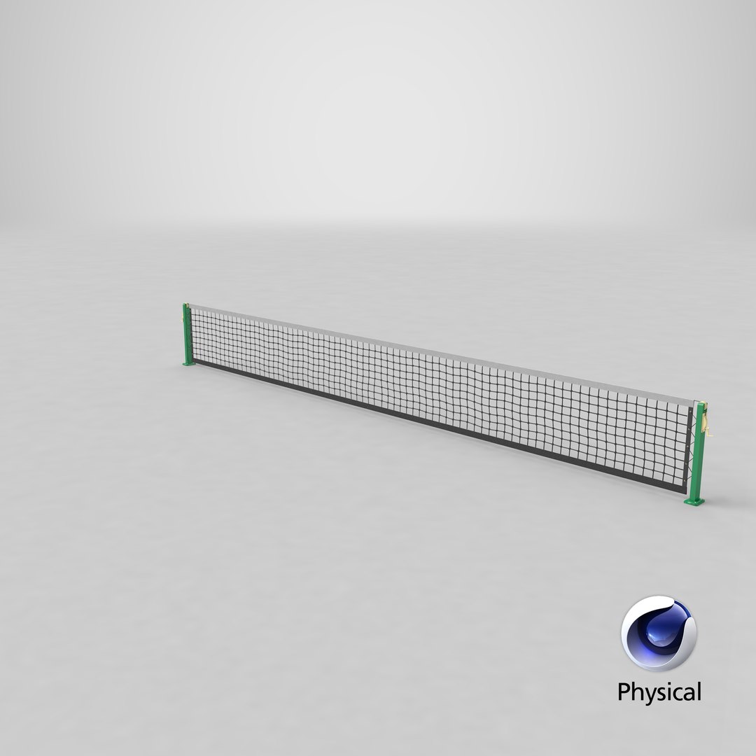 3D Racket Tennis Net - TurboSquid 1336921