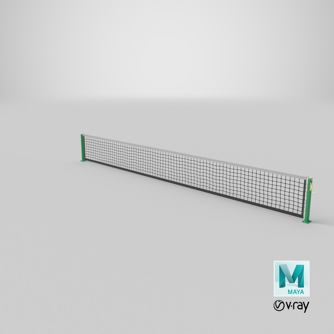 3D Racket Tennis Net - TurboSquid 1336921