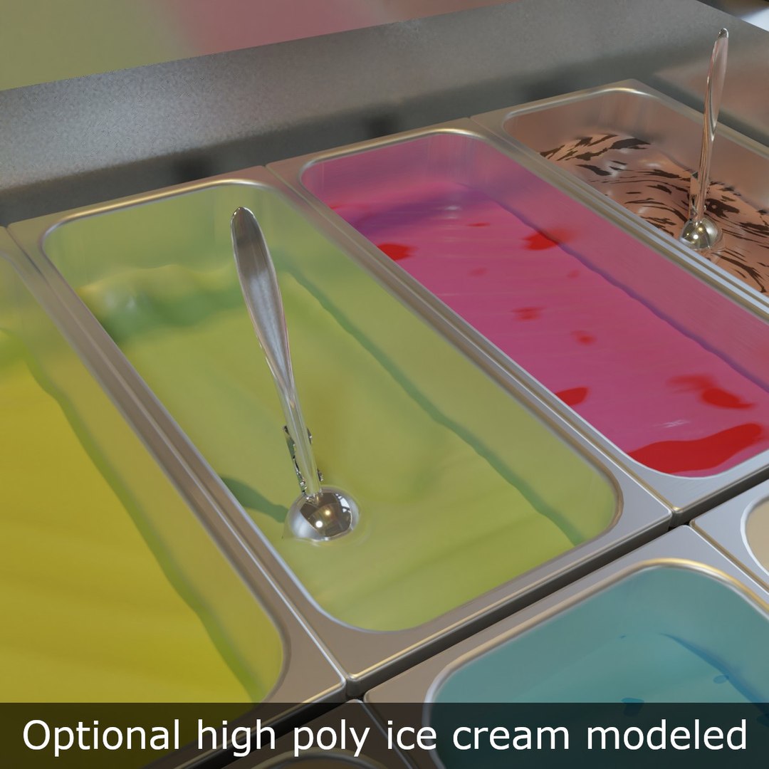 3D Model Ice Cream - TurboSquid 1608749