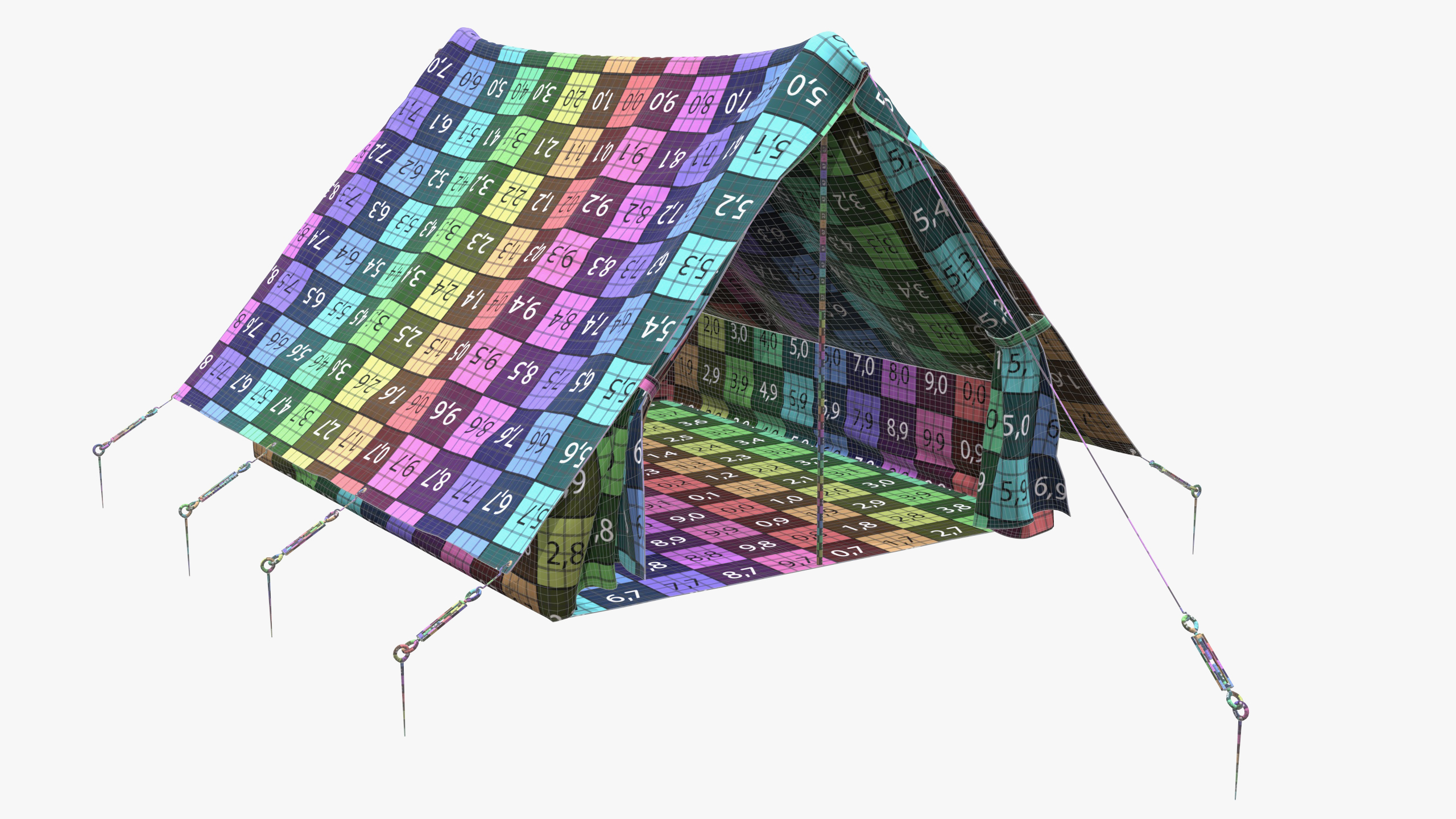 3D модель палатка - TurboSquid 1379576