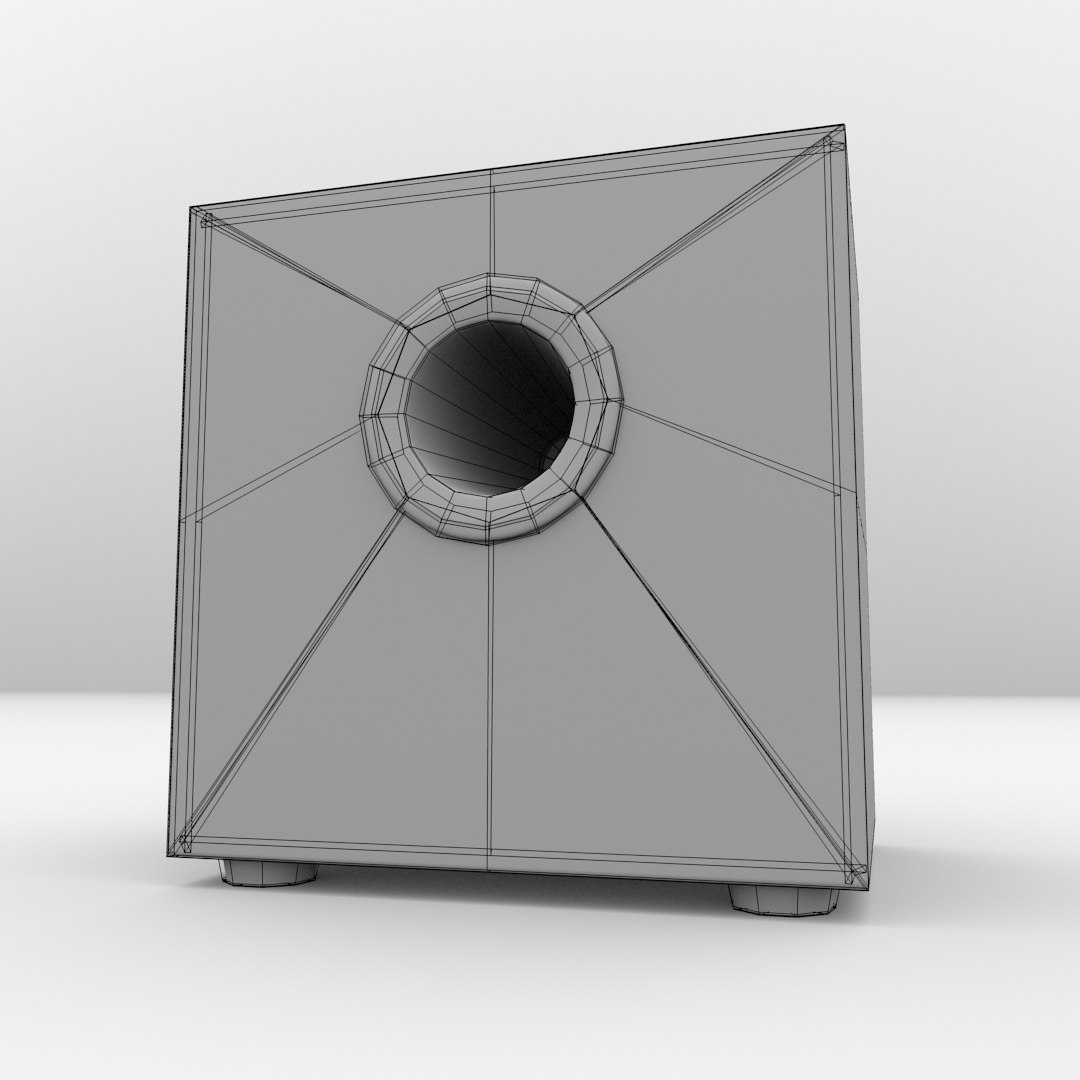 Subwoofer Woofer Sub 3d 3ds