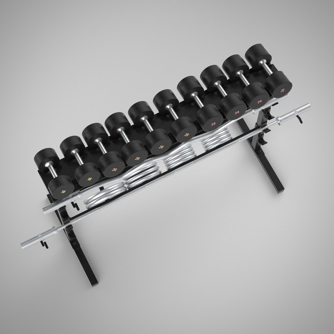 max barbell weight rack