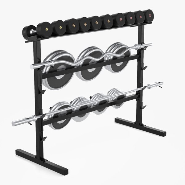 max barbell weight rack