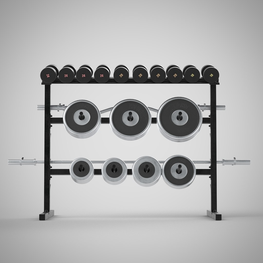 max barbell weight rack