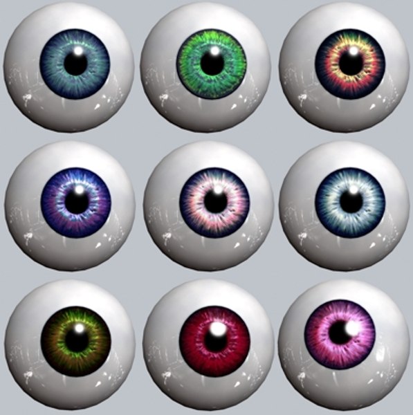 Eyes 3D Models for Download | TurboSquid