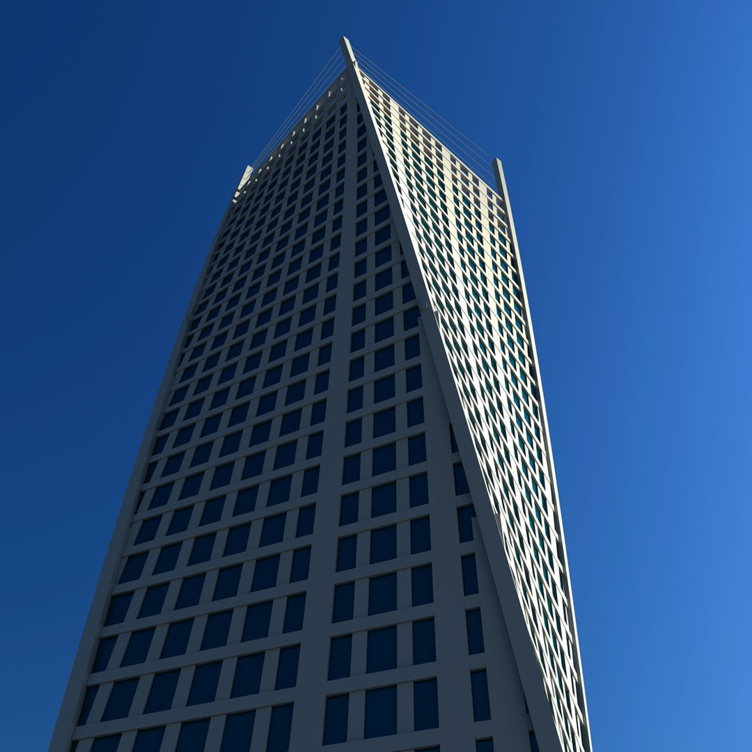 Infinity Tower Dubai 3d Model