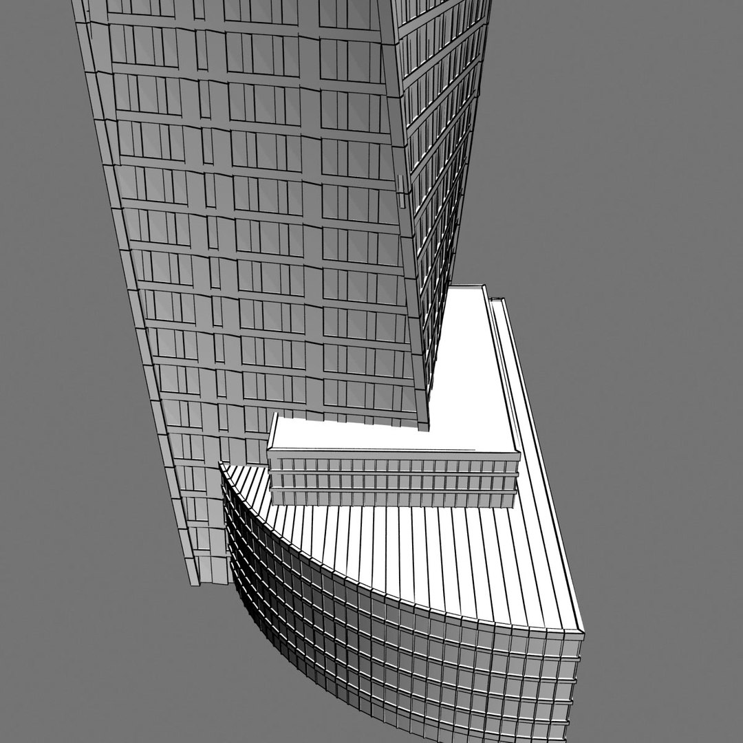 Infinity Tower Dubai 3d Model
