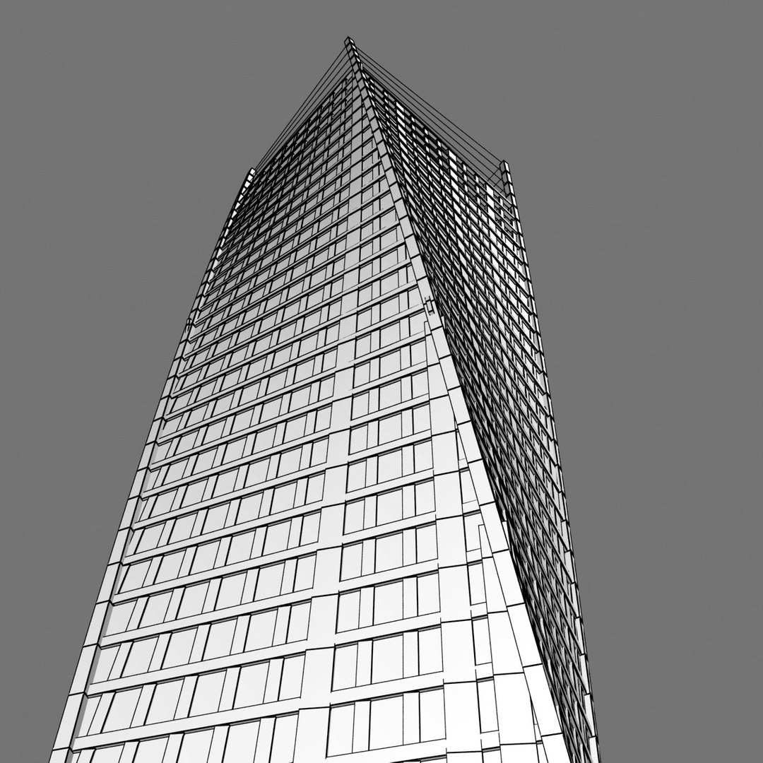 Infinity Tower Dubai 3d Model