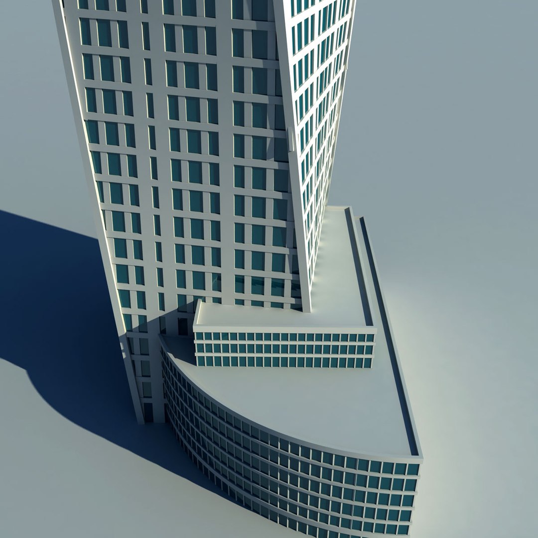 Infinity Tower Dubai 3d Model