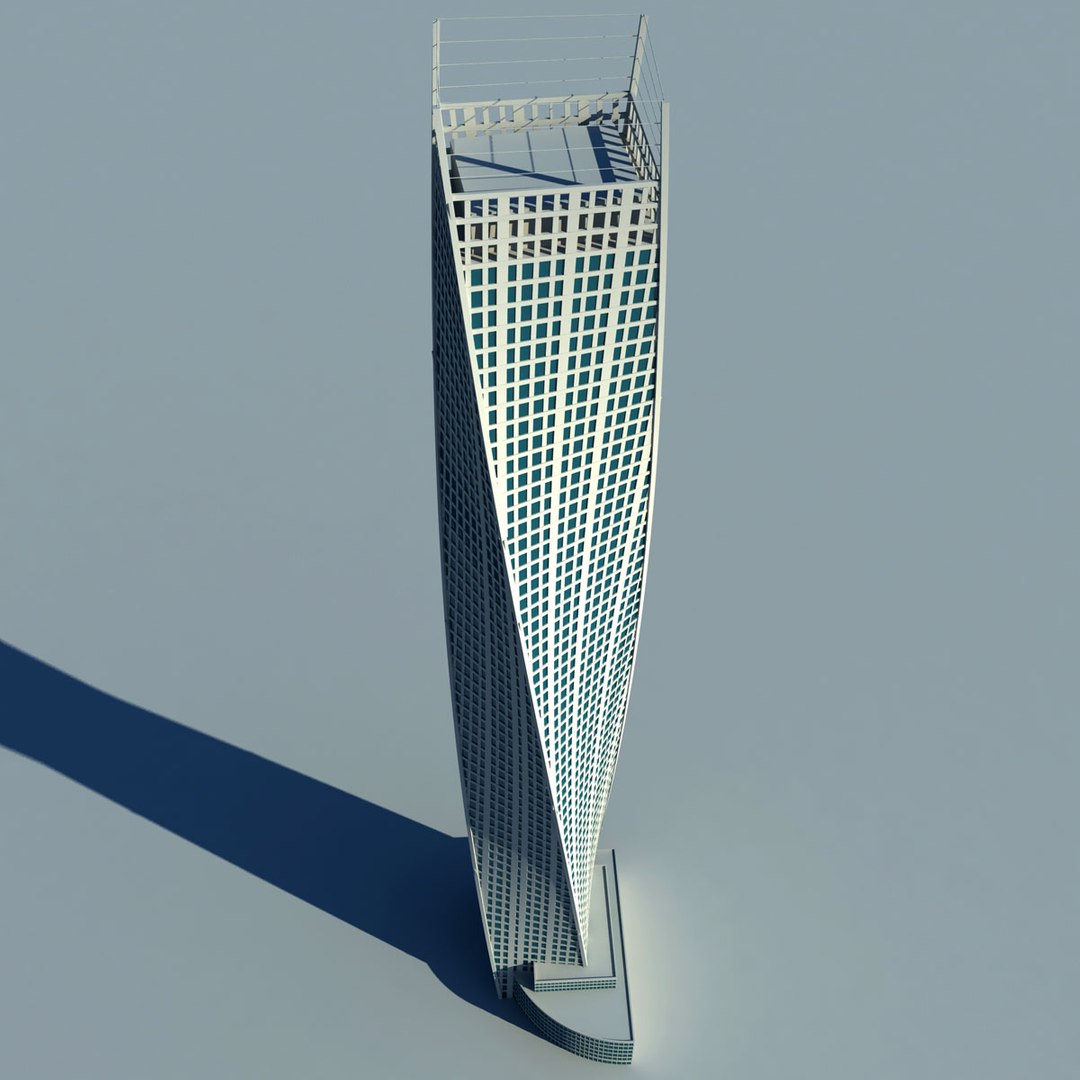 Infinity Tower Dubai 3d Model