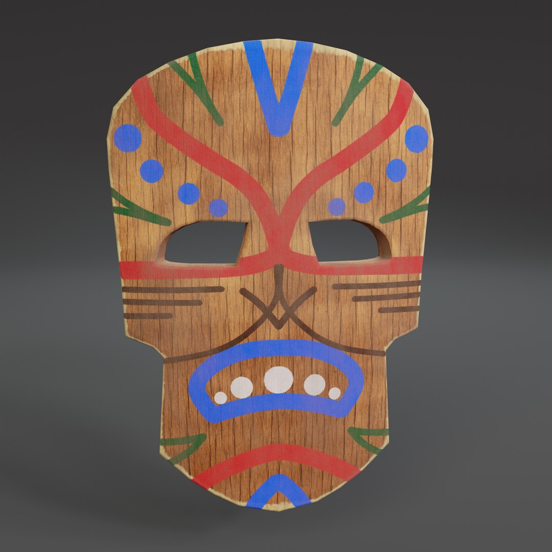 3D Model Shaman Mask - TurboSquid 1520116