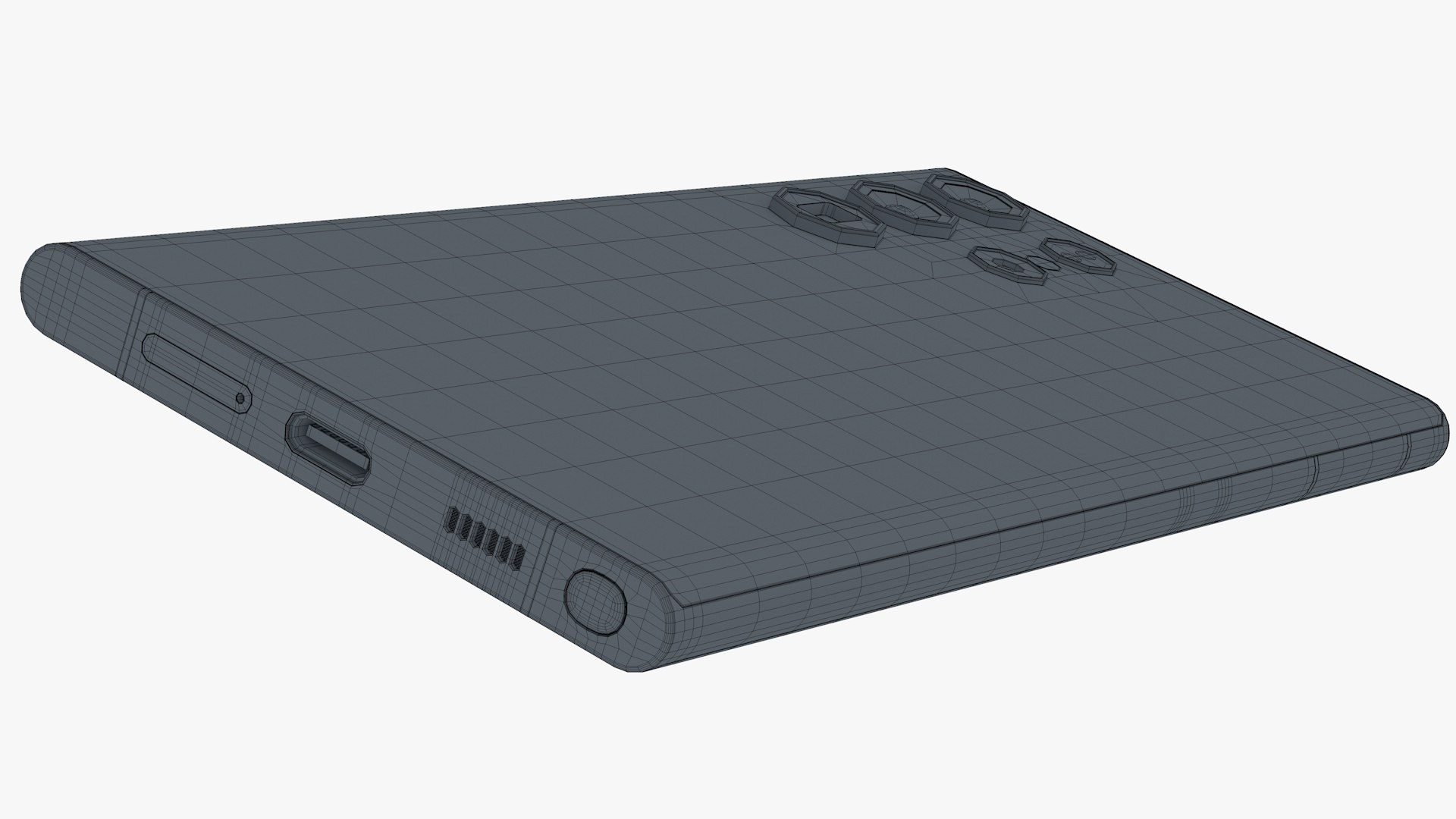 Samsung Galaxy S22 Ultra Red 3D Model - TurboSquid 1840141