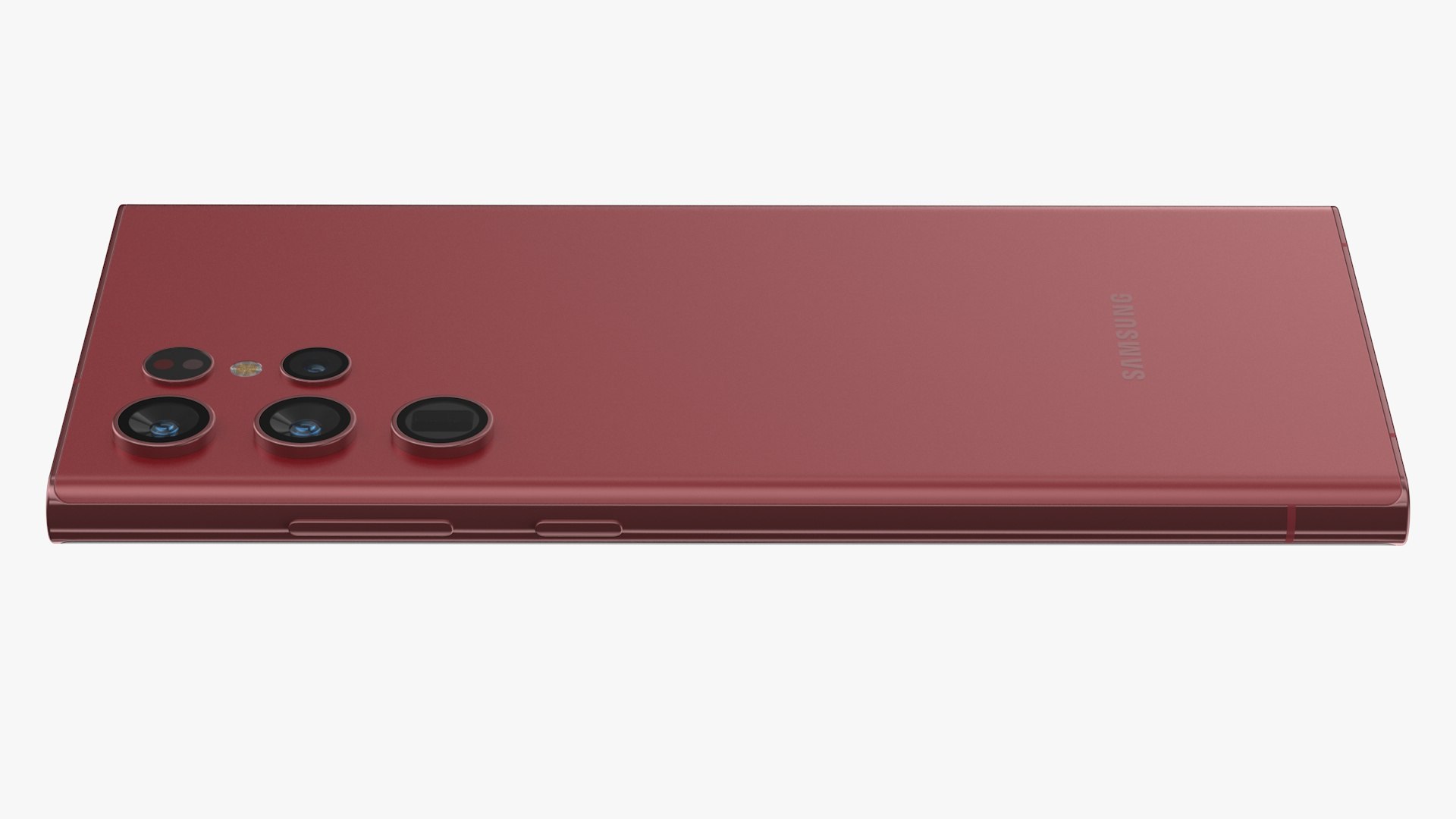 Samsung Galaxy S22 Ultra Red 3D Model - TurboSquid 1840141