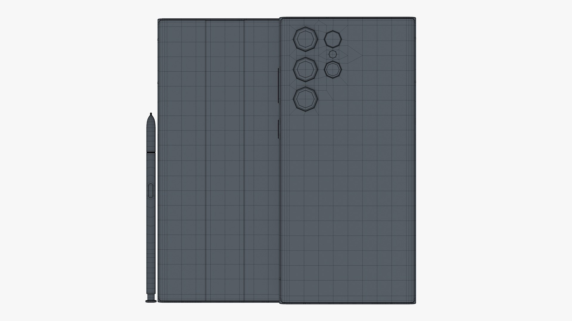 Samsung Galaxy S22 Ultra Red 3D Model - TurboSquid 1840141