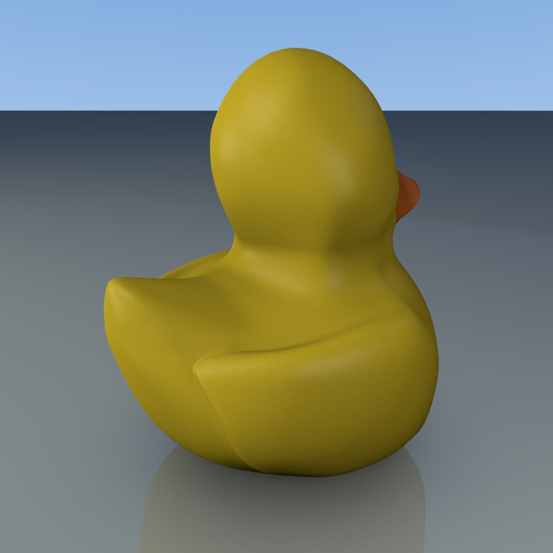 Rubber Ducky 3d Obj