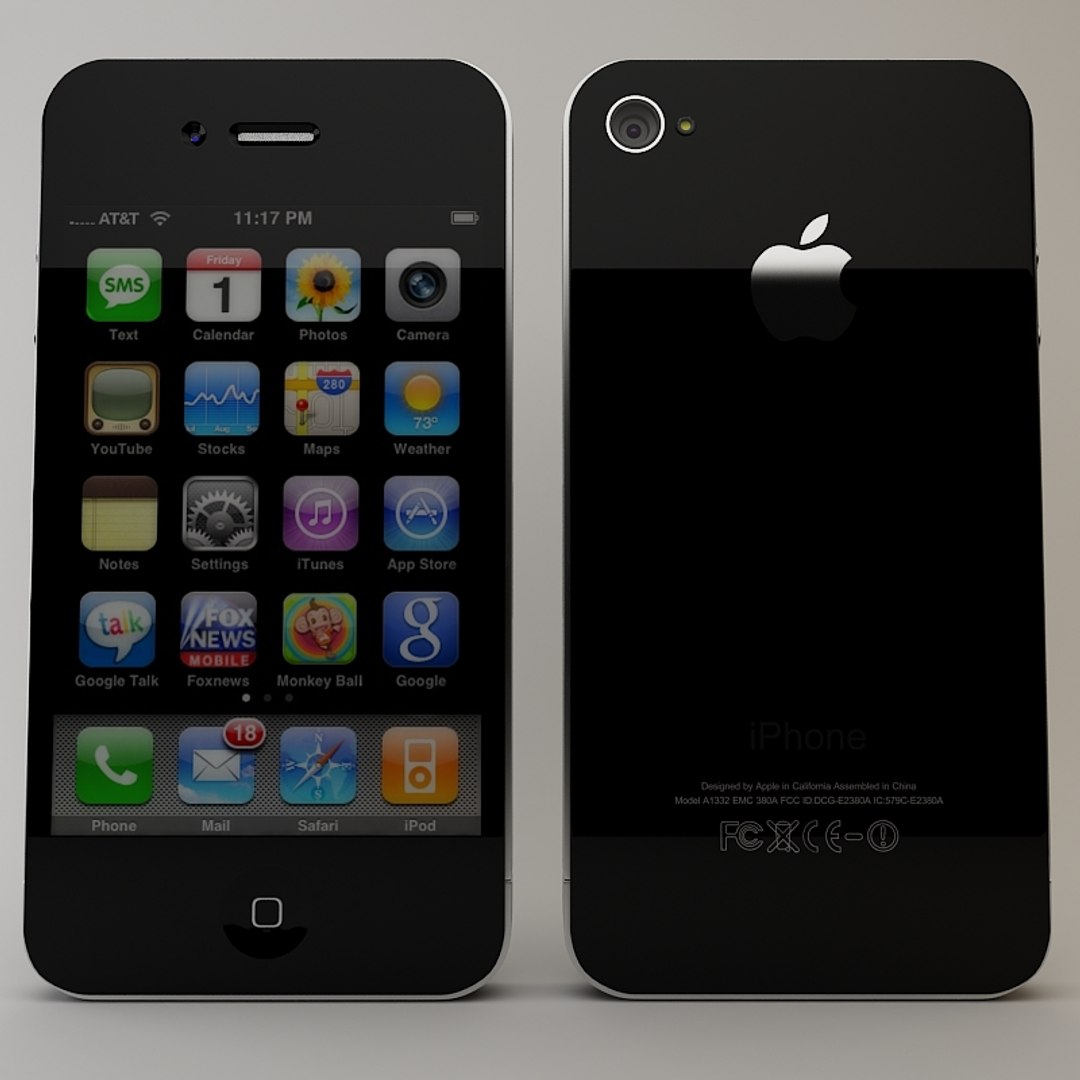 3d apple iphone 4g