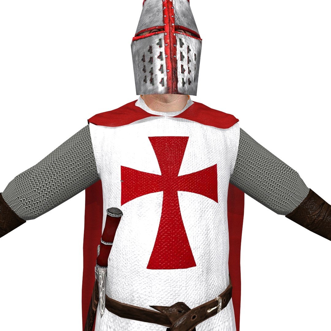 Medieval Templar 3d Max