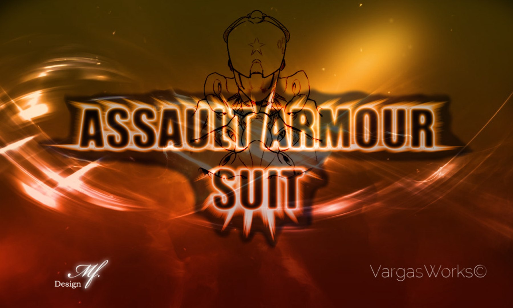 3d Assault Armour Suit Model