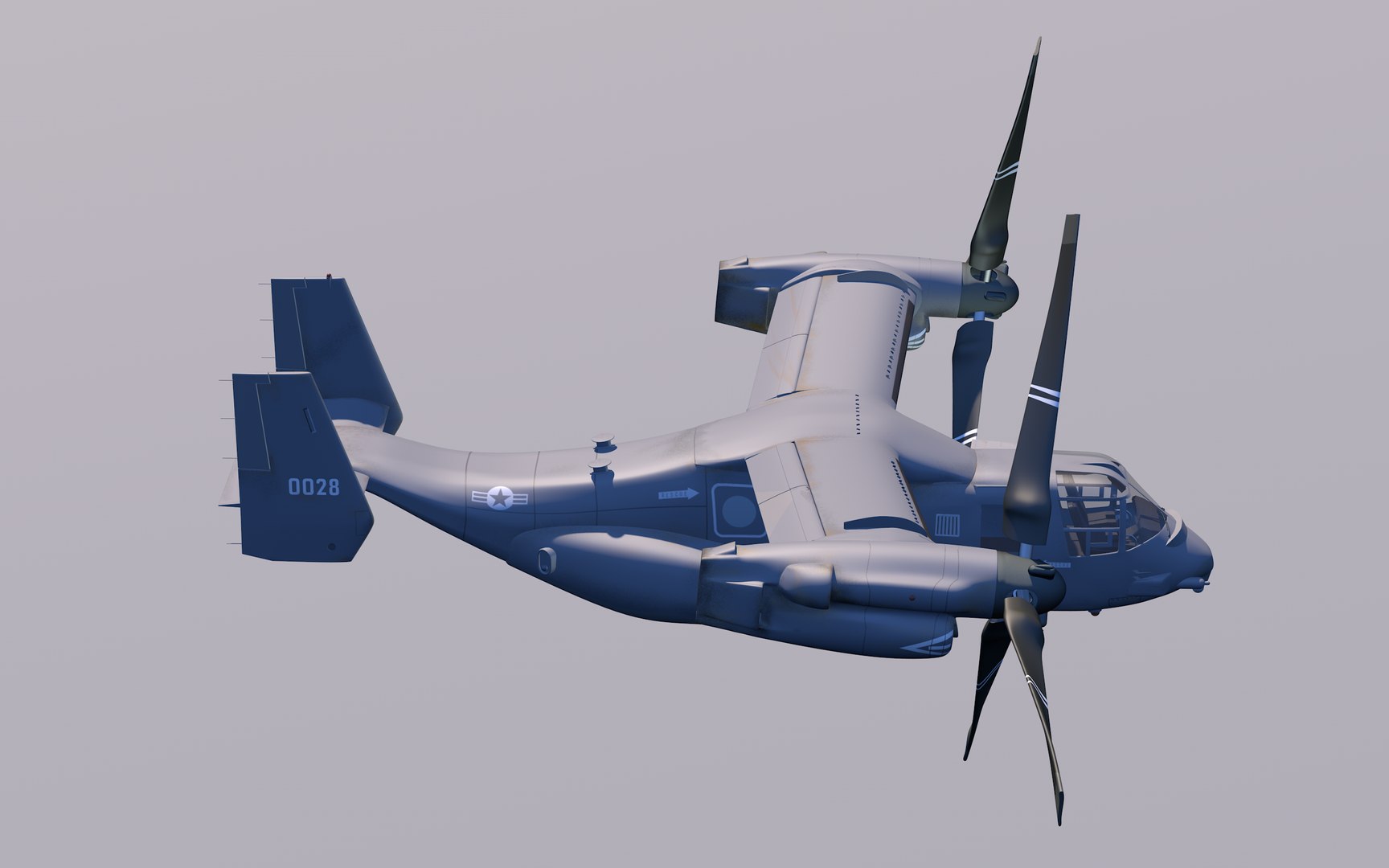Belling V22 Osprey 3D Model - TurboSquid 1210104
