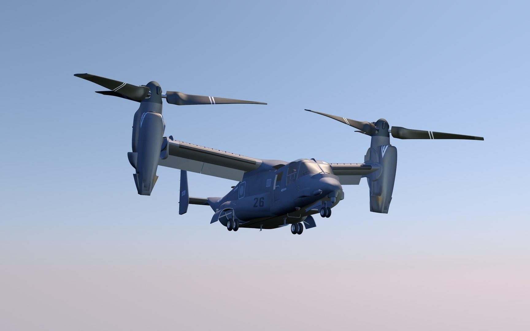 Belling V22 Osprey 3D Model - TurboSquid 1210104