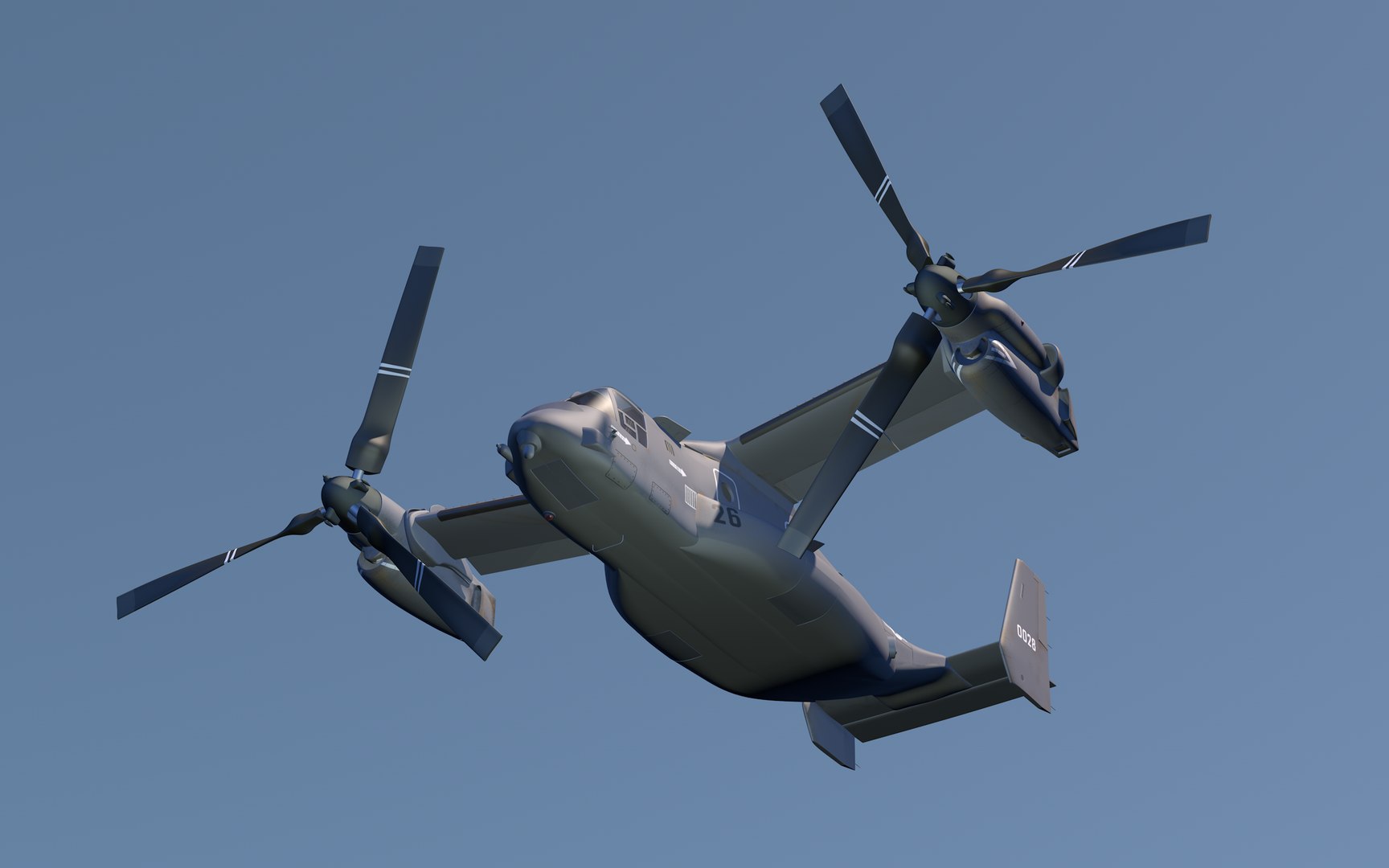 Belling V22 Osprey 3D Model - TurboSquid 1210104