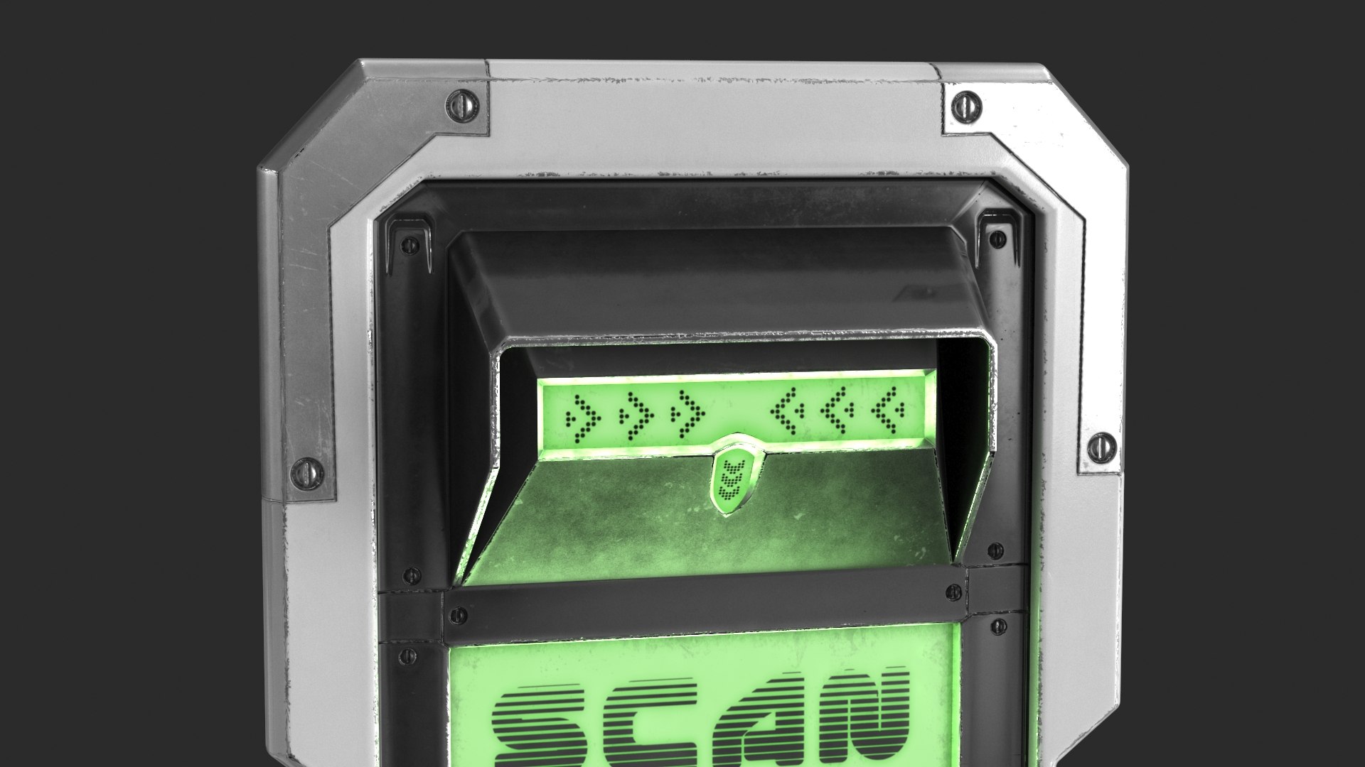 Sci Fi Scanner Display V5 3D Model - TurboSquid 2110575