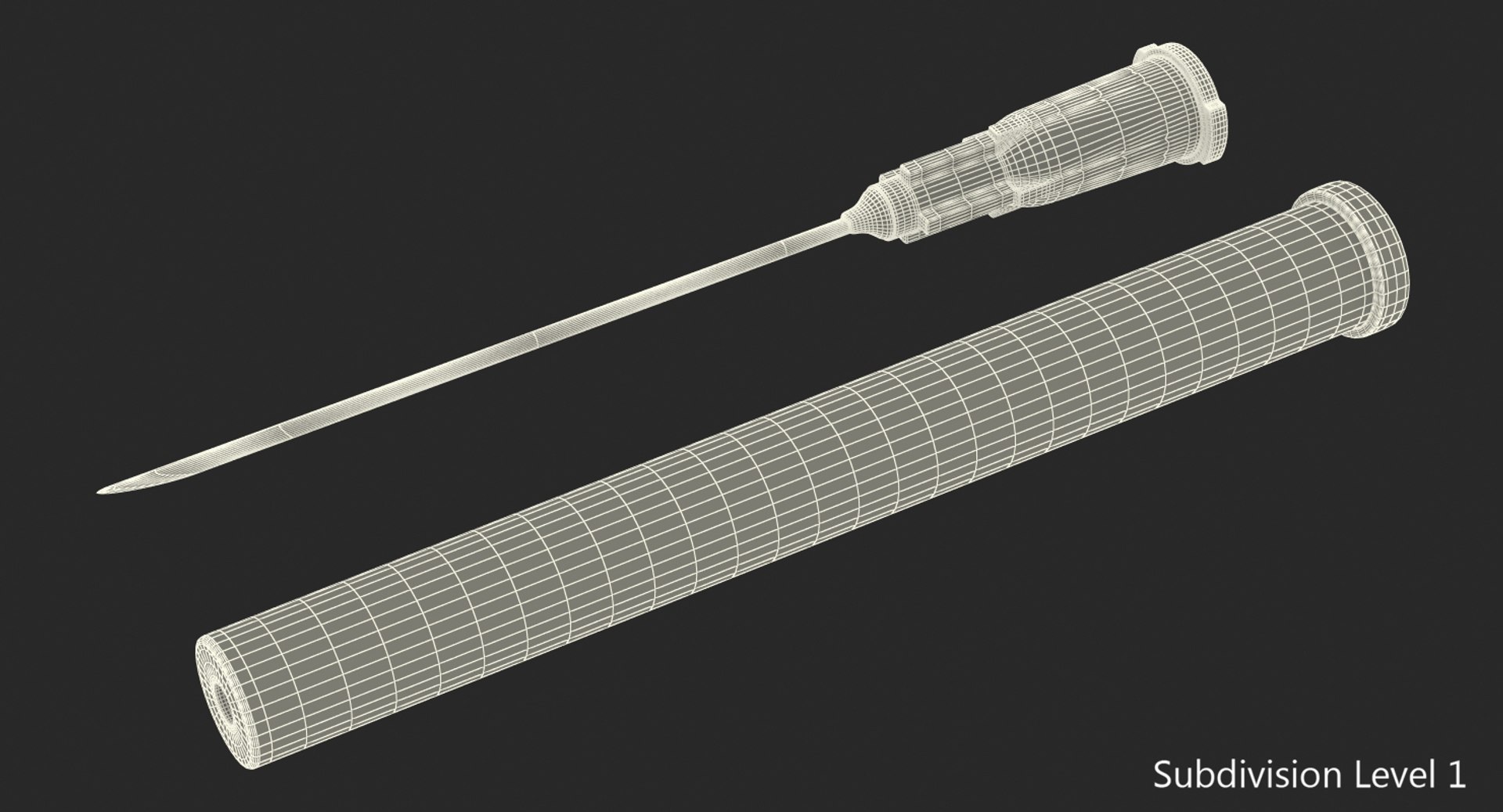 3D Model Medical Syringe Needle - TurboSquid 1223731