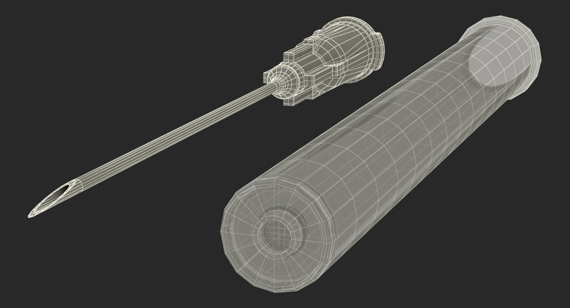 3D model medical syringe needle - TurboSquid 1223731