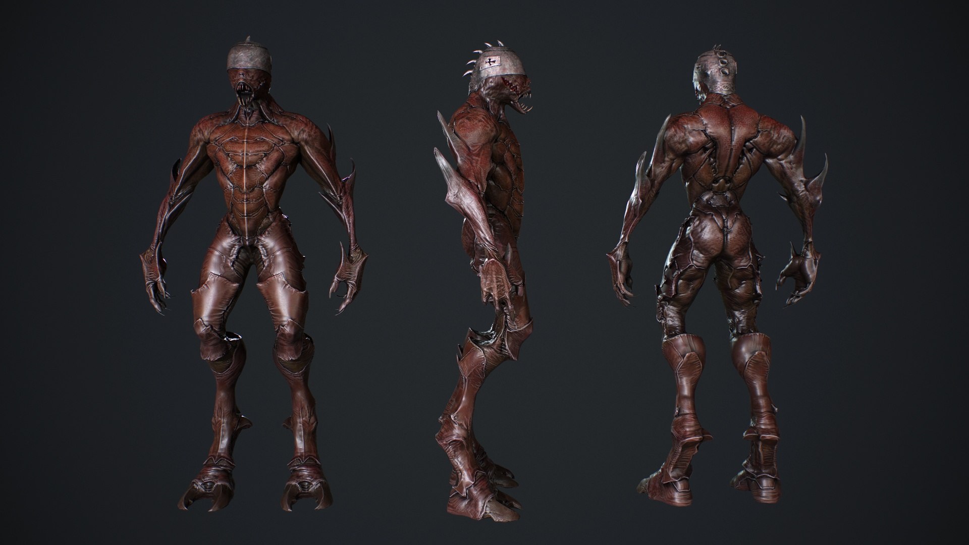 Mutant 3 3D Model - TurboSquid 1818552