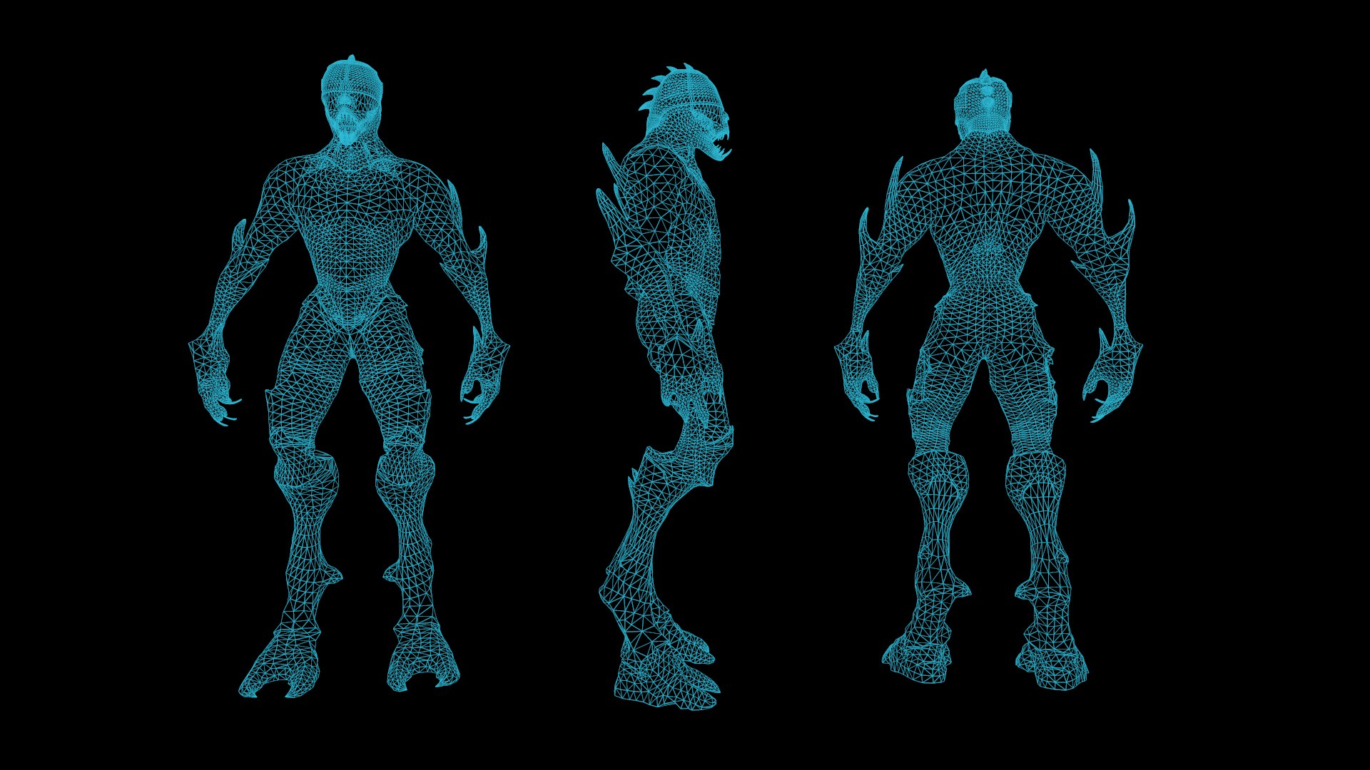 Mutant 3 3D Model - TurboSquid 1818552