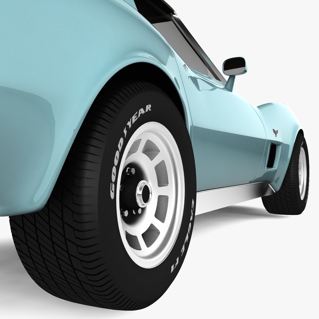 3ds chevrolet corvette c3