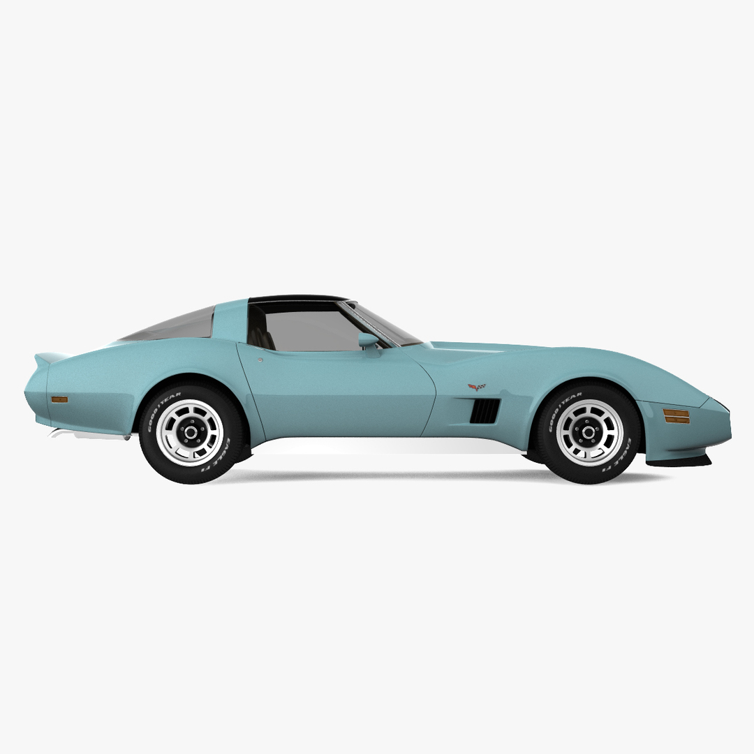 3ds chevrolet corvette c3