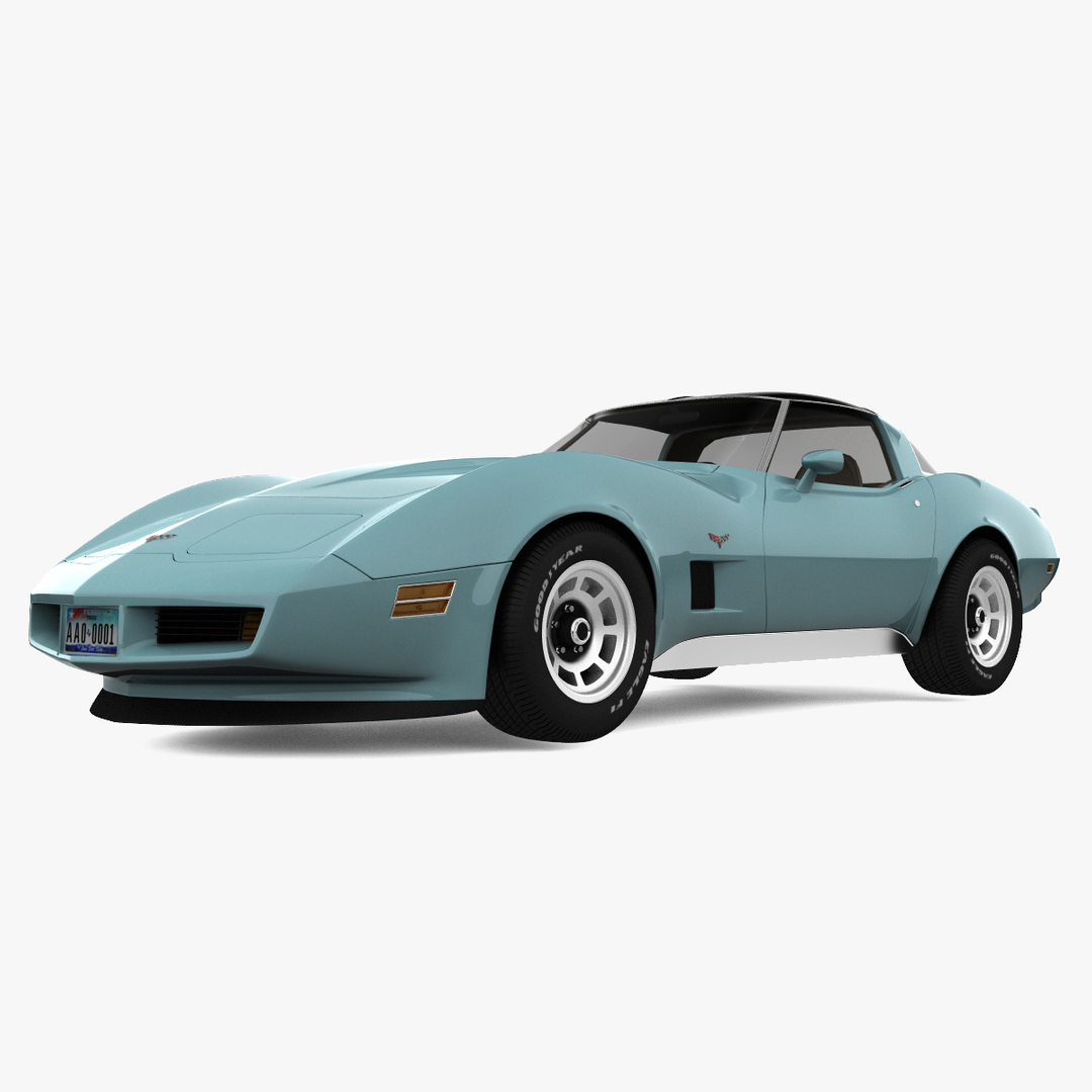 3ds chevrolet corvette c3