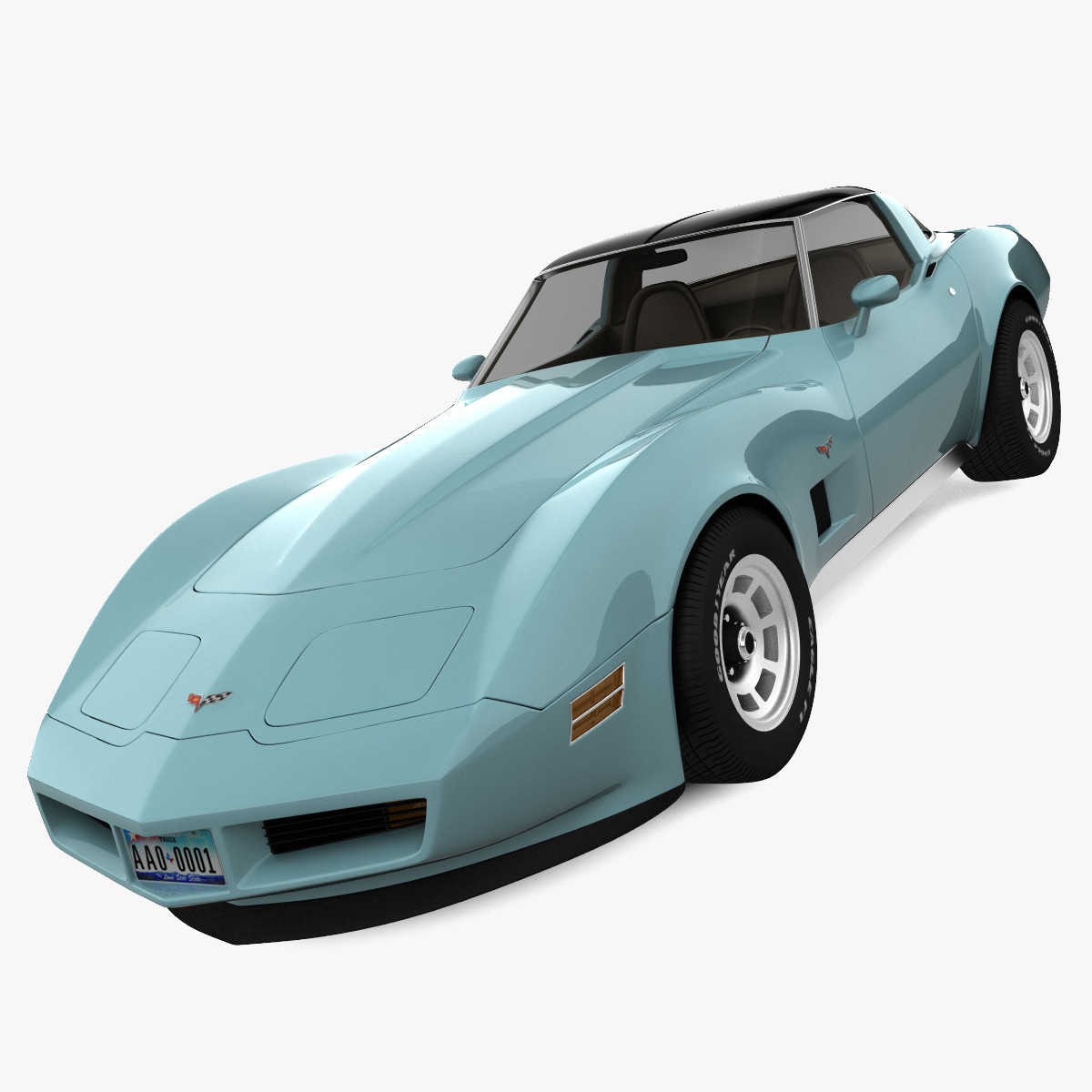 3ds chevrolet corvette c3