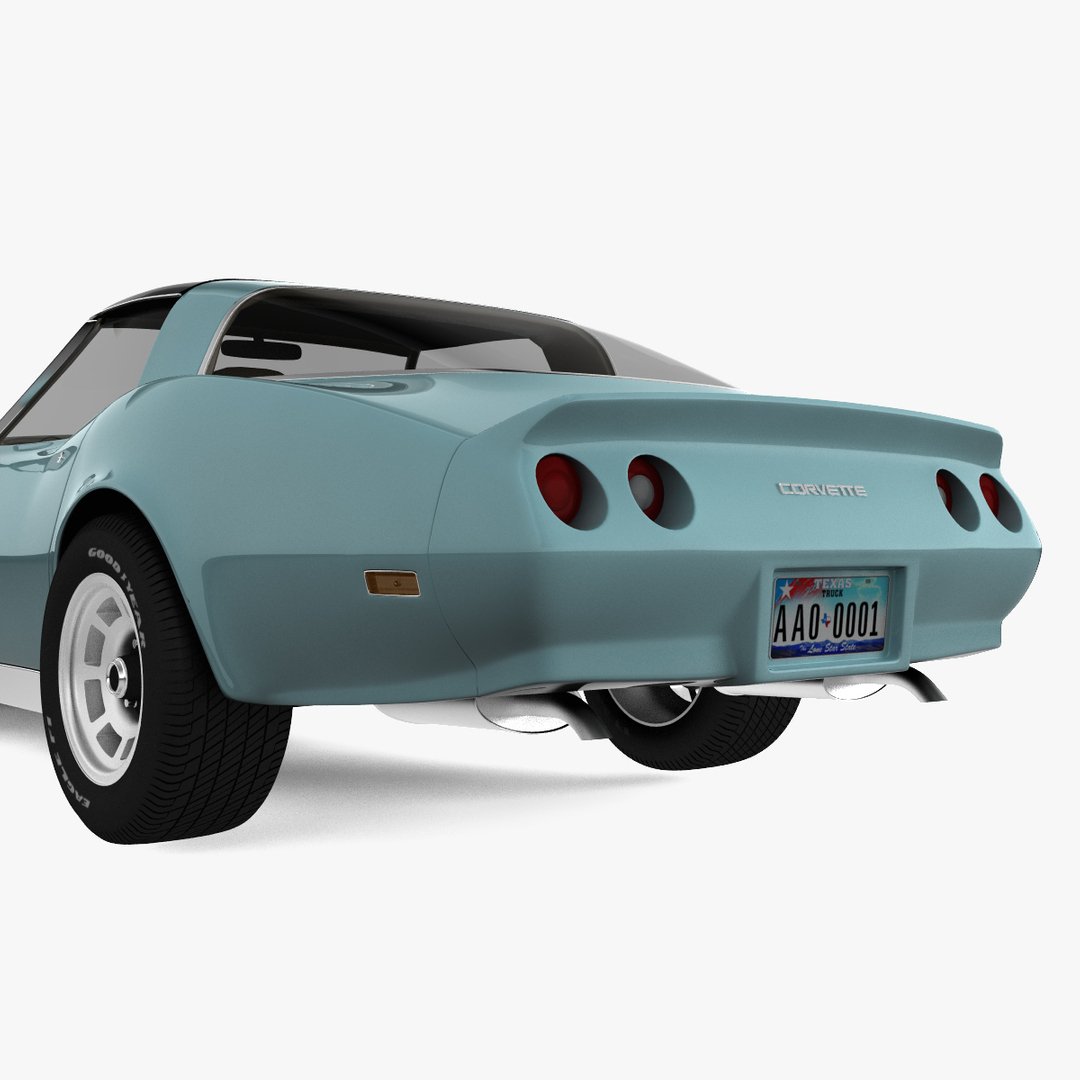 3ds chevrolet corvette c3