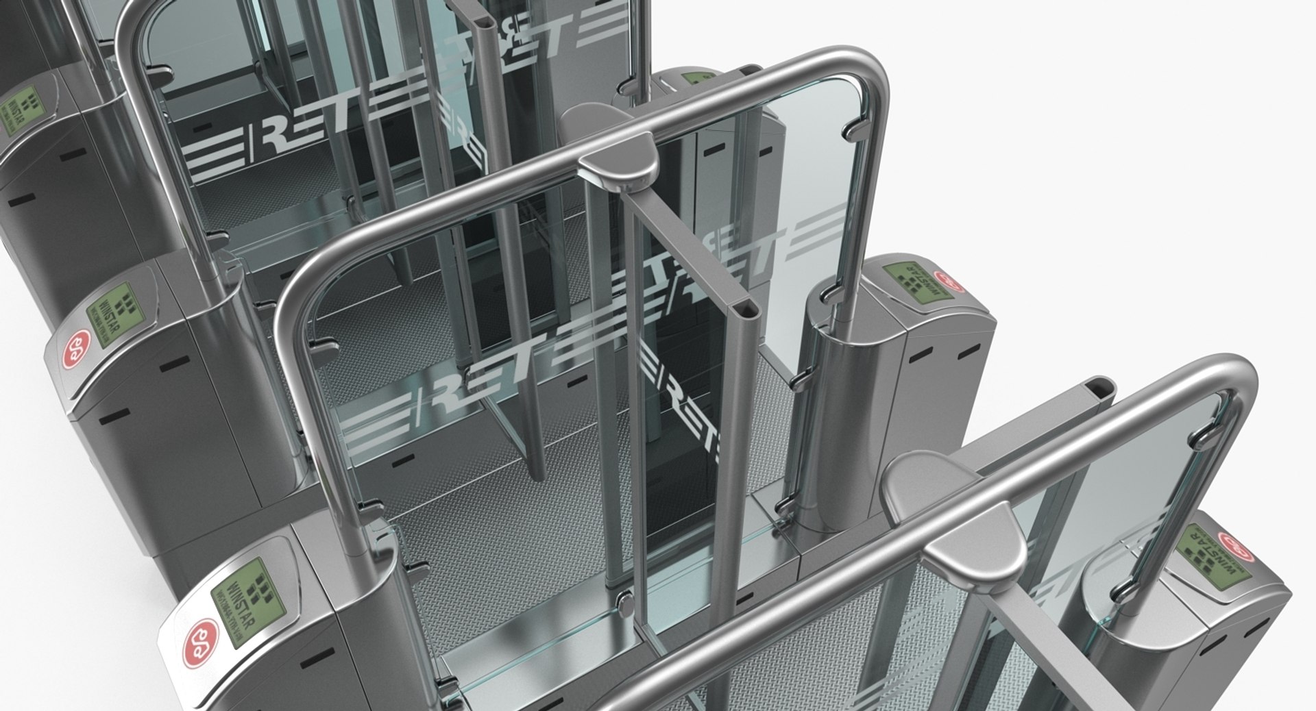 3D model Turnstiles Collection 3 - TurboSquid 1825964