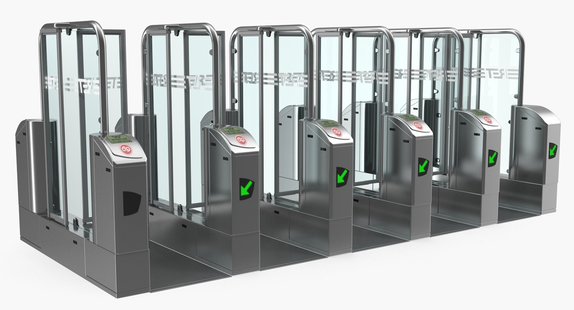 3D model Turnstiles Collection 3 - TurboSquid 1825964
