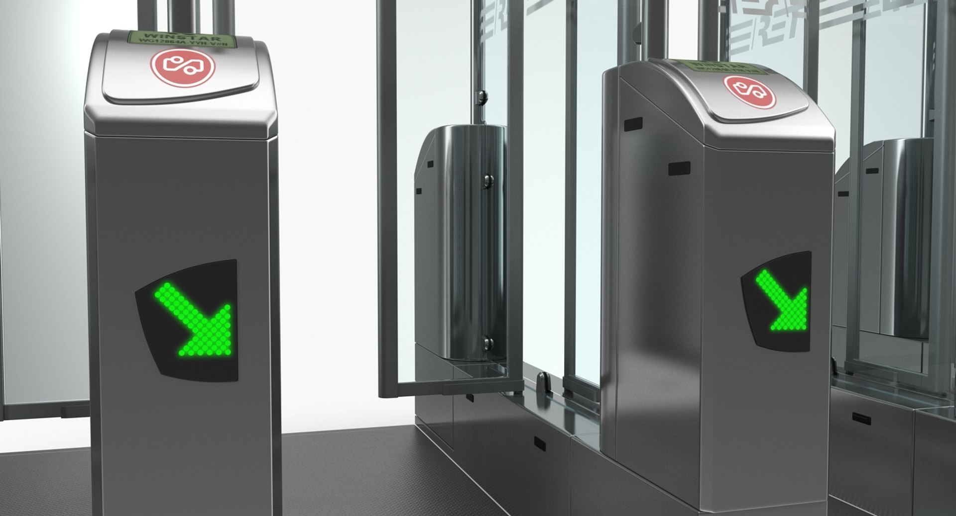 3D model Turnstiles Collection 3 - TurboSquid 1825964