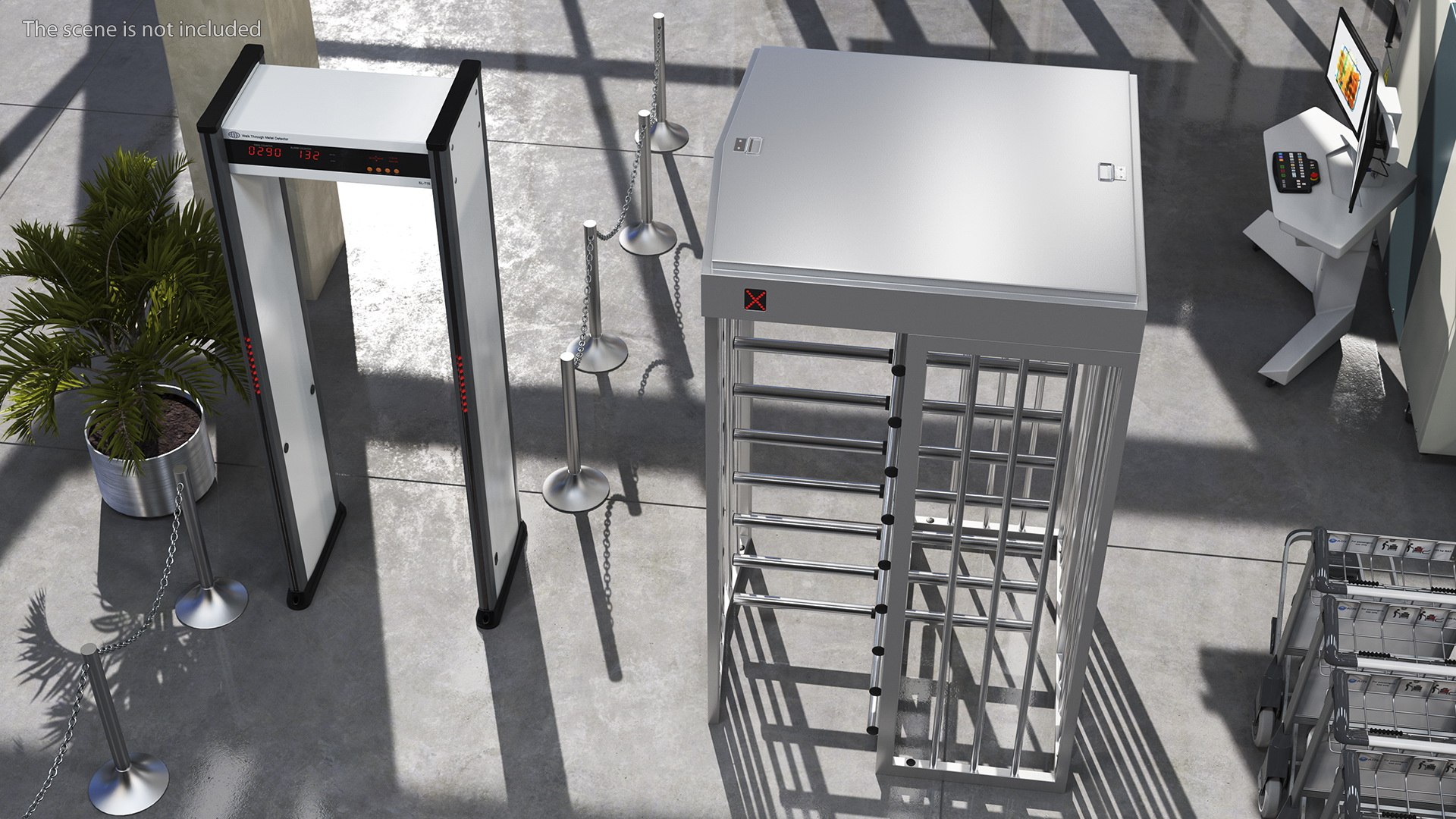 3D model Turnstiles Collection 3 - TurboSquid 1825964