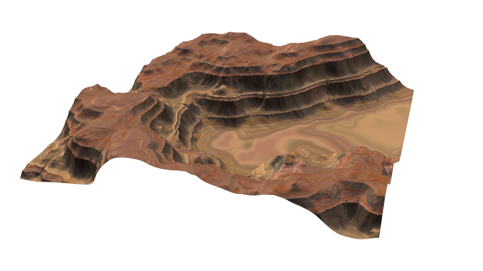 3D Model Desert Land 08 - TurboSquid 2115623