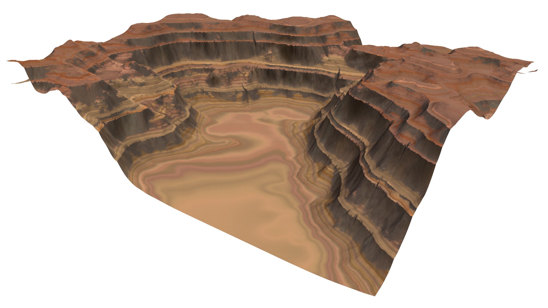 3D Model Desert Land 08 - TurboSquid 2115623