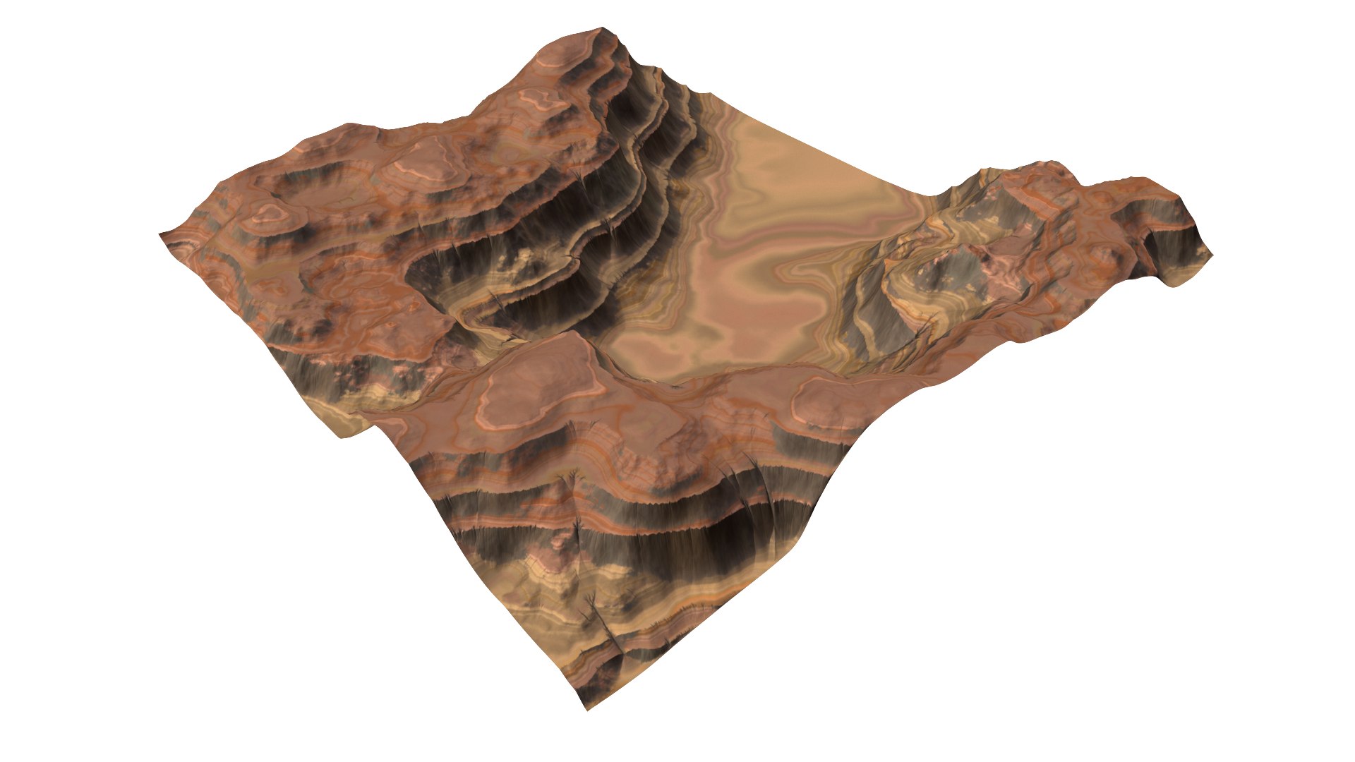 3D Model Desert Land 08 - TurboSquid 2115623