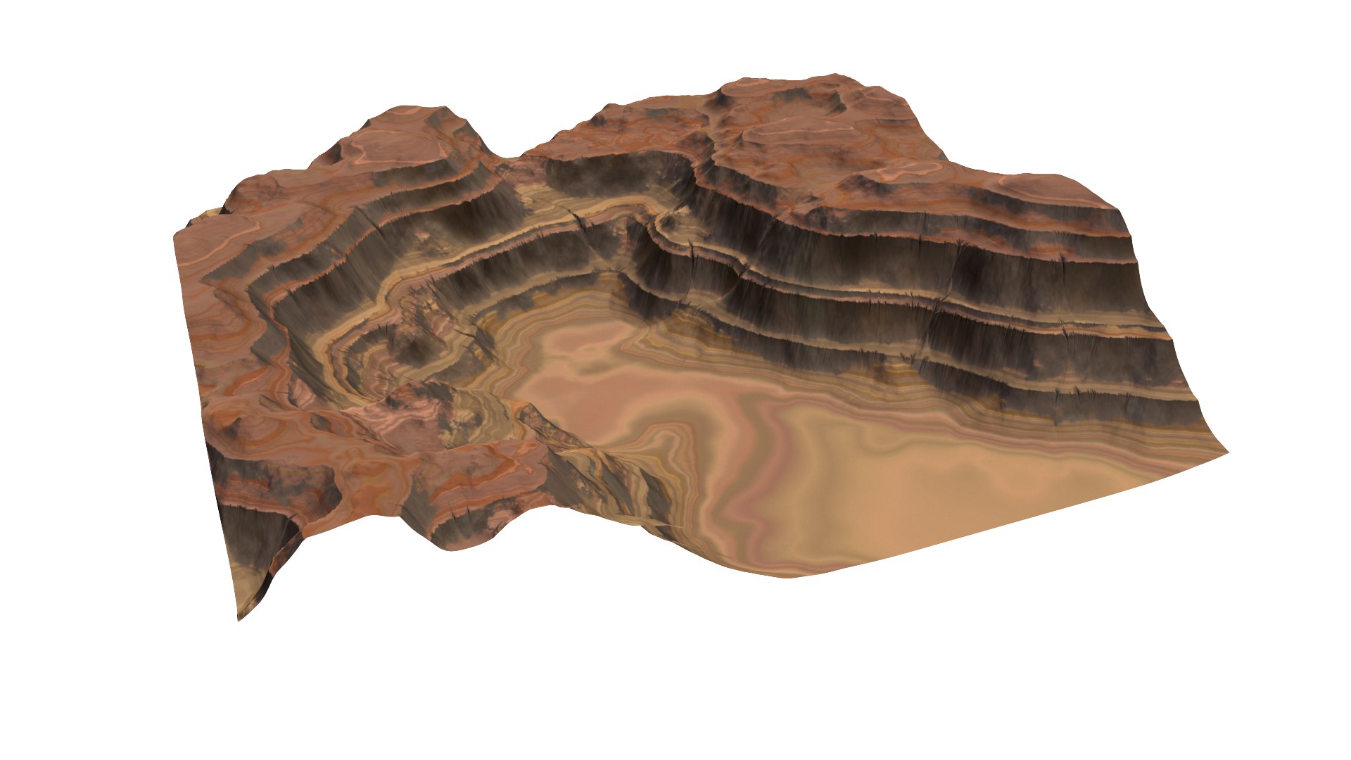 3D Model Desert Land 08 - TurboSquid 2115623