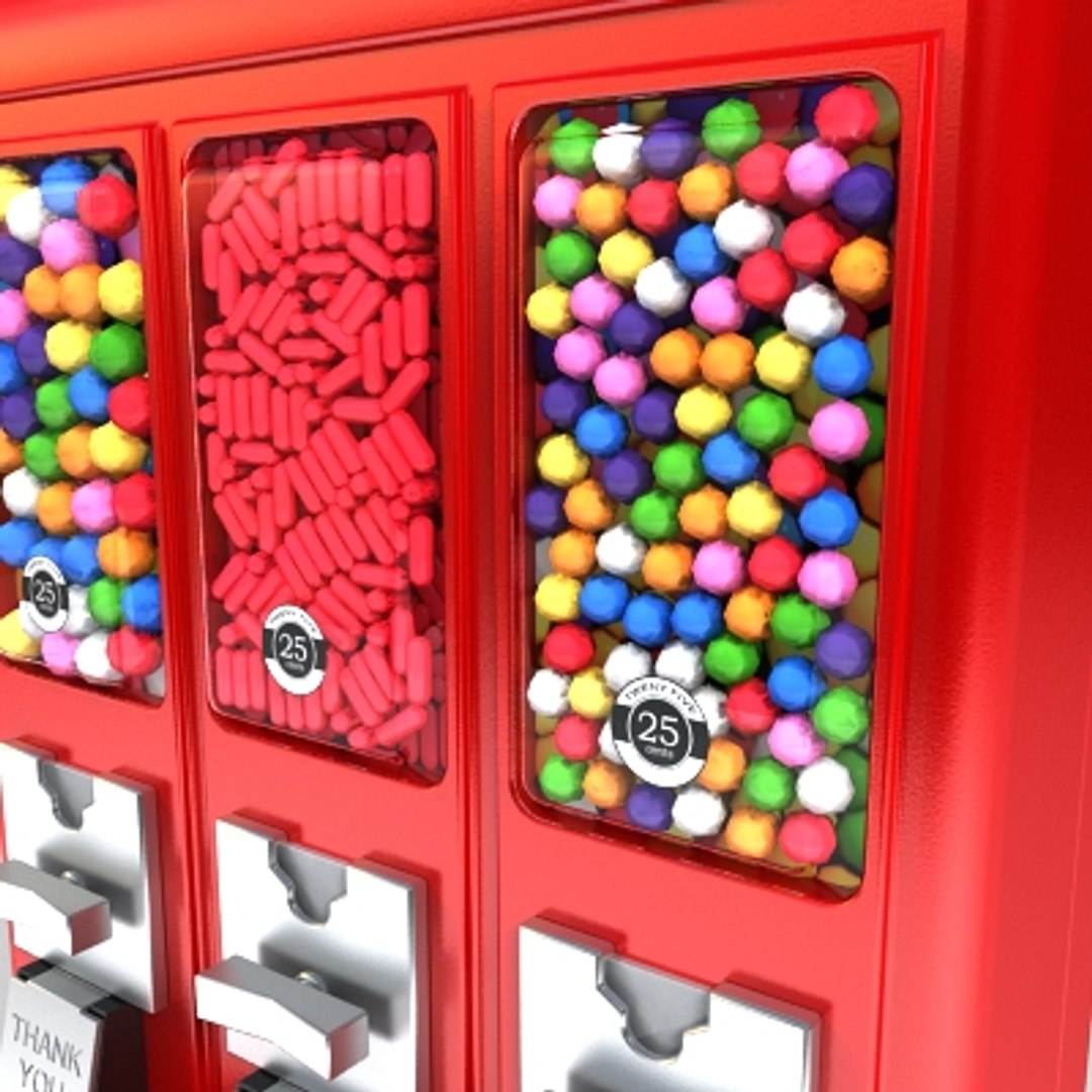 Gumball Machine 1 3d Model