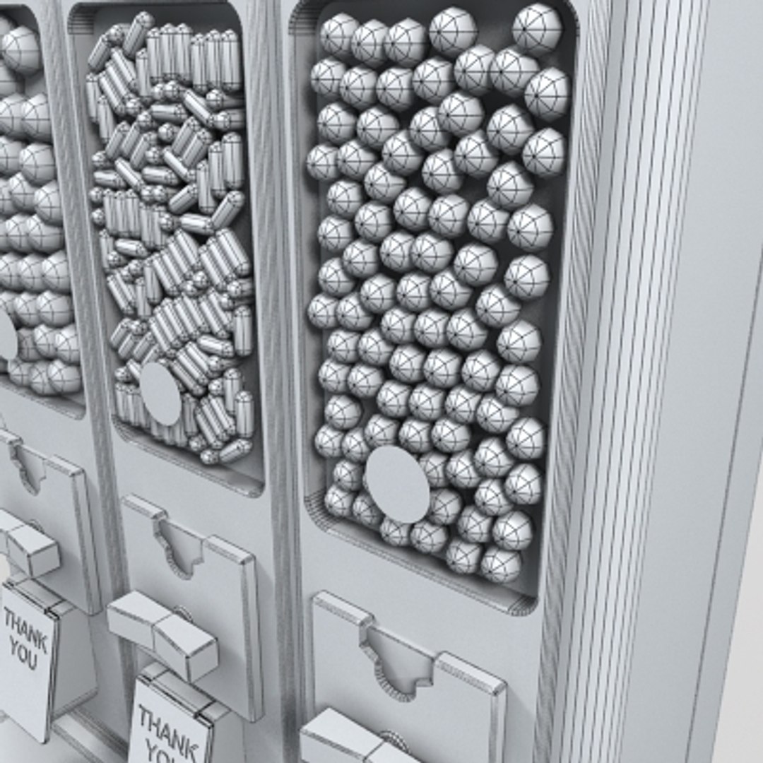 Gumball Machine 1 3d Model