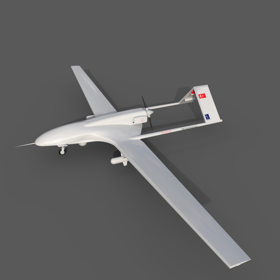 TB2 Bayraktar Drone 3D Model - TurboSquid 2073005