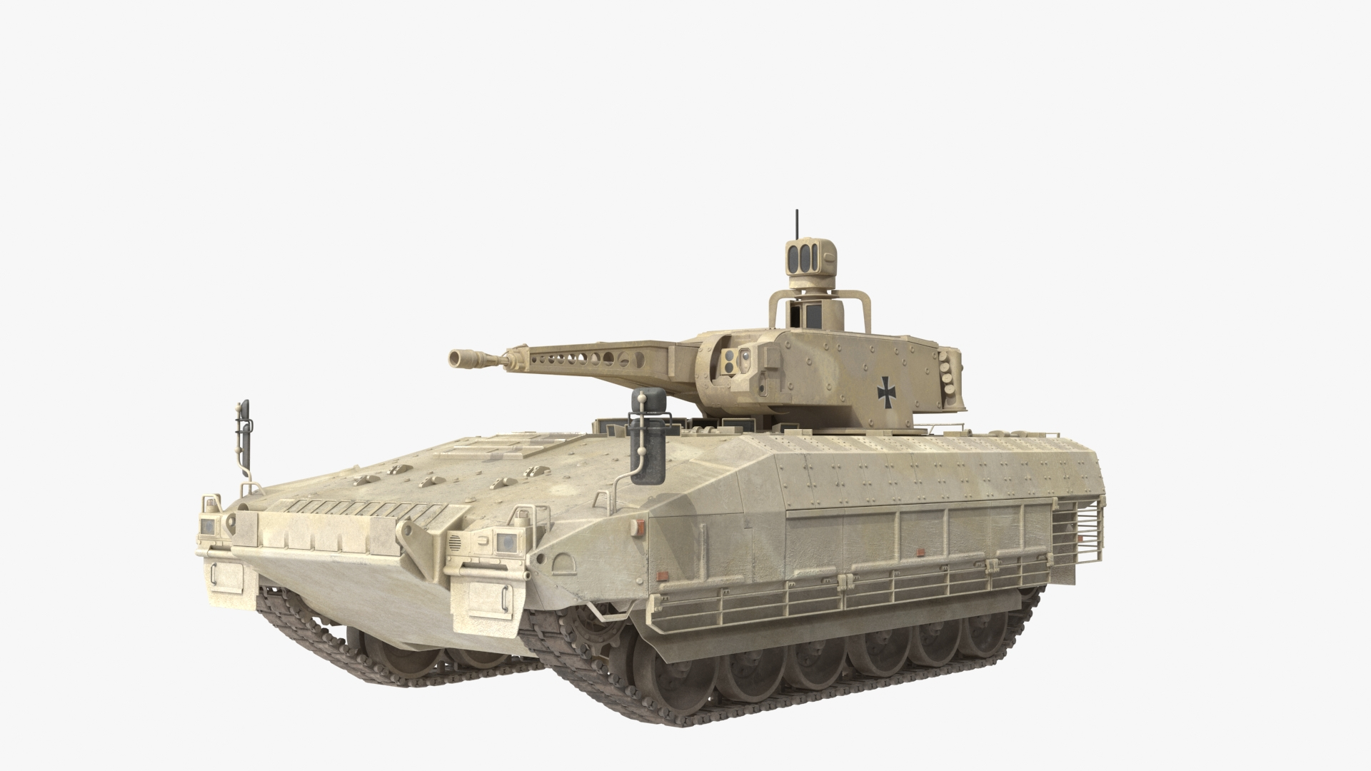 Puma German IFV Military Tank Sandy Dirty Rigged 3D - TurboSquid 2290780