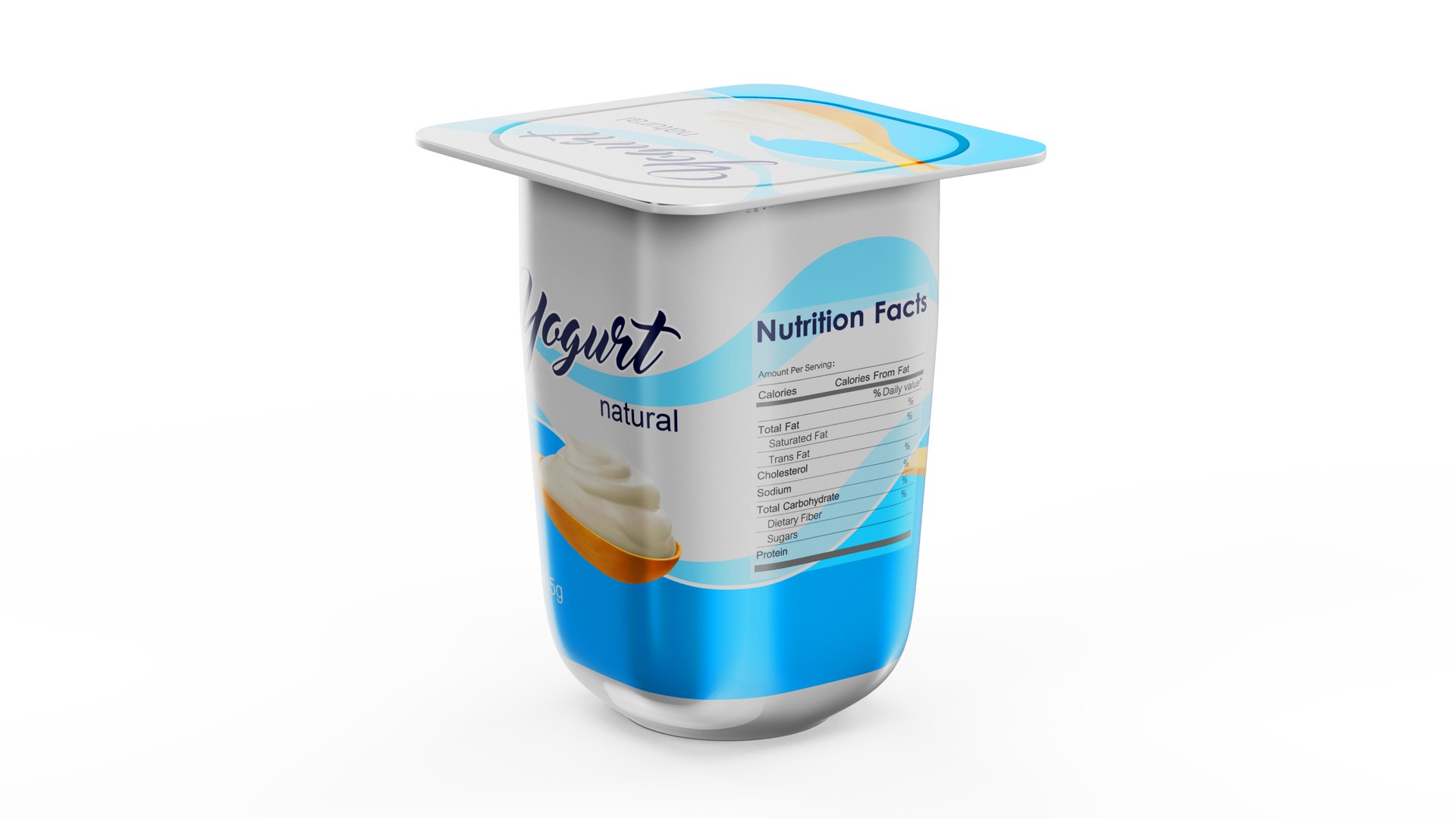 3D Model Yogurt Plastic Cup Mockup - TurboSquid 1999806